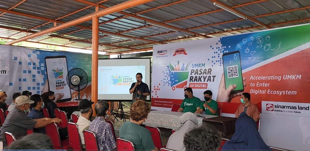 Sinar Mas Land Luncurkan Program UMKM Pasar Rakyat Go Digital