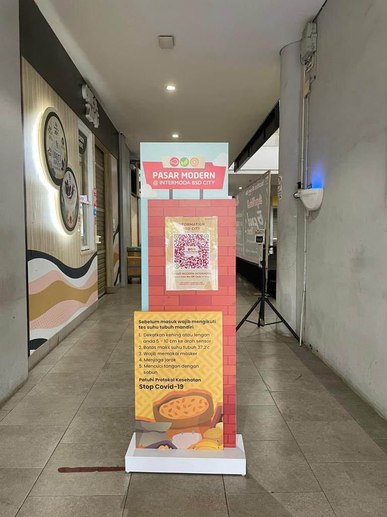 Teknologi Breadcrumb Buat Belanja di Pasar Modern Intermoda Lebih Mudah