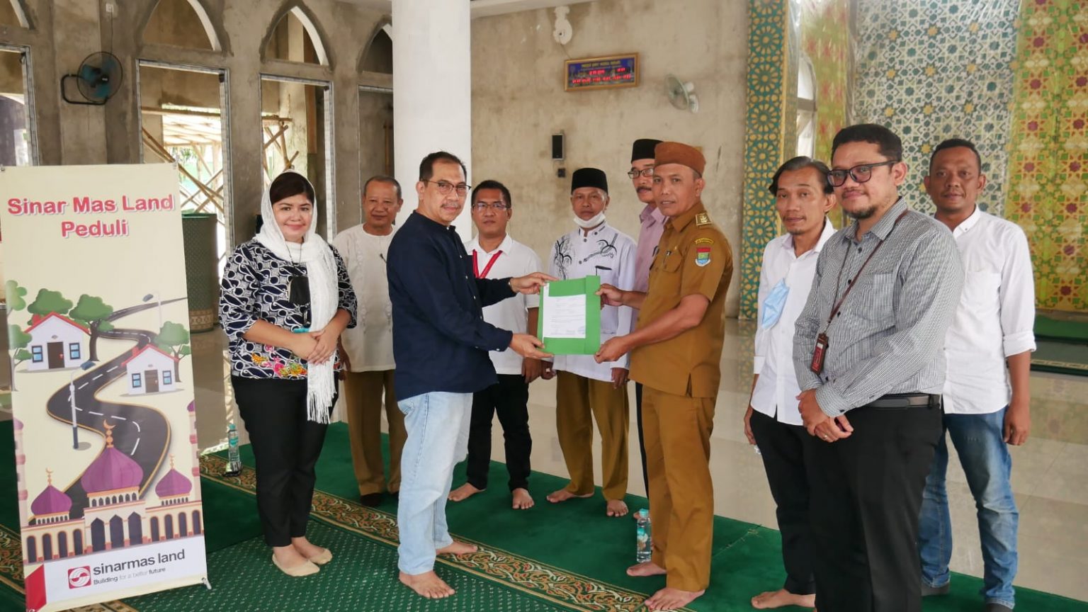 Yayasan Muslim Sinar Mas Land Renovasi Masjid dan Musala di Tangerang