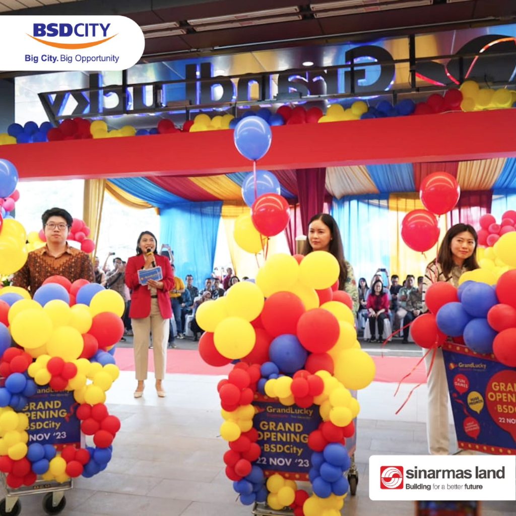 GrandLucky Superstore BSD City Resmi Dibuka Hari Ini