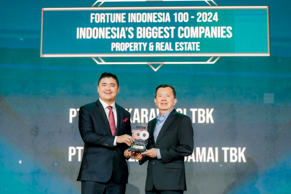 PT BSD Raih Penghargaan dalam Ajang FORTUNE Indonesia 100 Gala